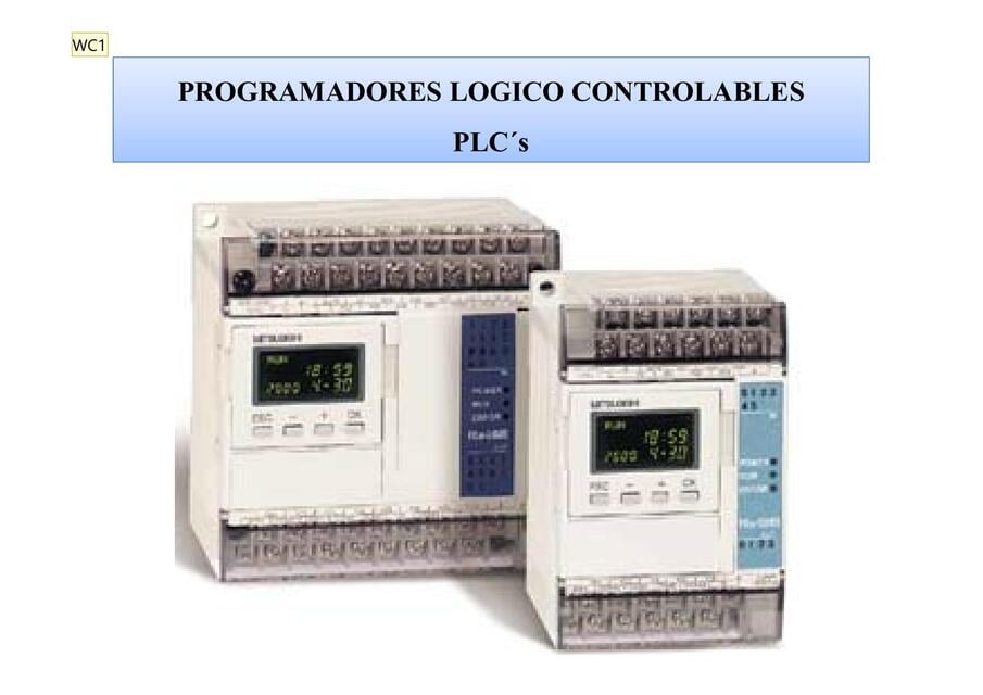 Taller de Control y Automatismo_10 PLCs | 4NG3L R. M4M4NI C. M4M4N1 C ...
