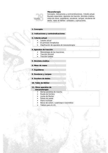 MECANOTERAPIA | Diego Mamani Mullisaca | uDocz