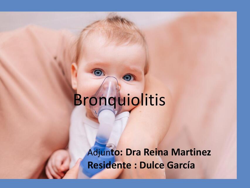 Bronquiolitis | Mayra narvaez | uDocz
