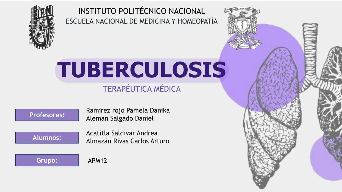 Tuberculosis pptx | Andrea Acatitla Saldivar | uDocz