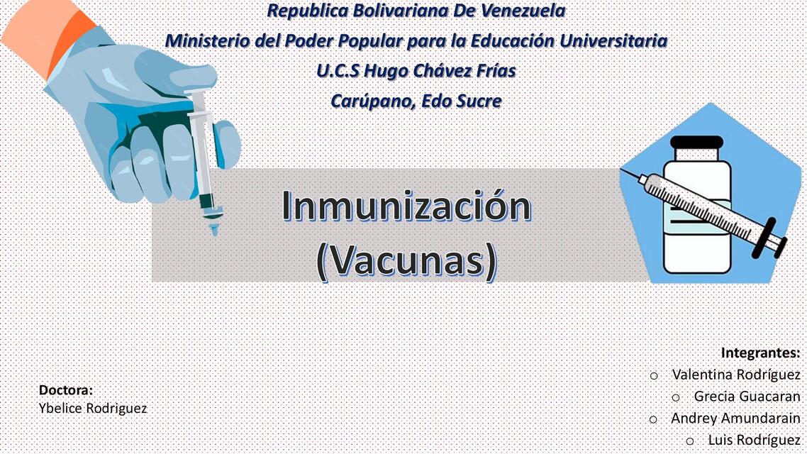 Vacunas | Andrey | uDocz