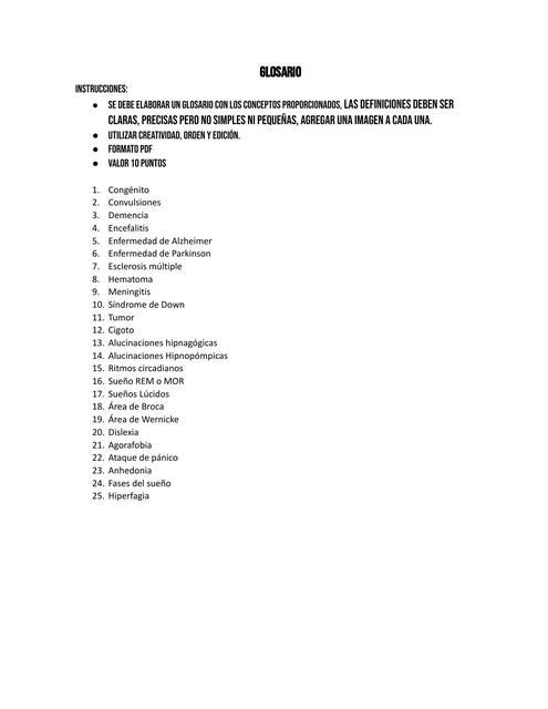 Términos Glosario docx | Mabe | uDocz