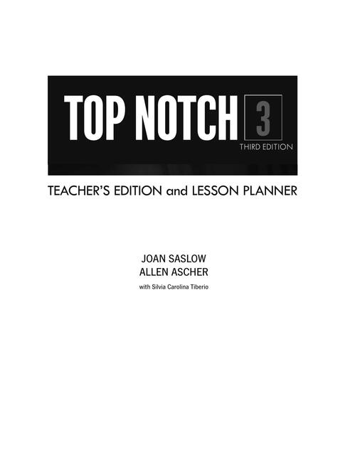 Top Notch 3B Teachers Book 3rd Edition www languag | Andrés camilo | uDocz