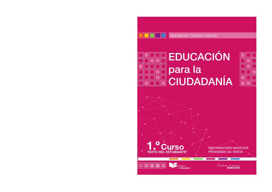 Libro de Educación para la Ciudadanía 1 Bachillera | Anthony | uDocz