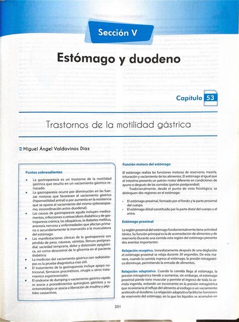 Trastornos de la motilidad capitulo de Villalobos gastroenterología ...