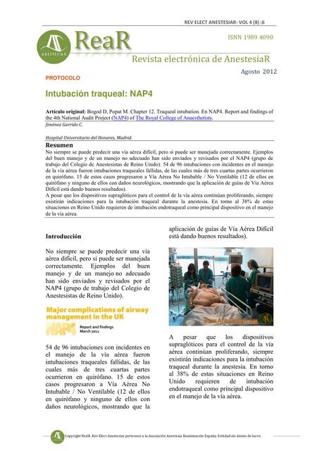 Flashcards de Dialnet IntubacionTraquealNAP4 | Por Hazzell Benavidez ...