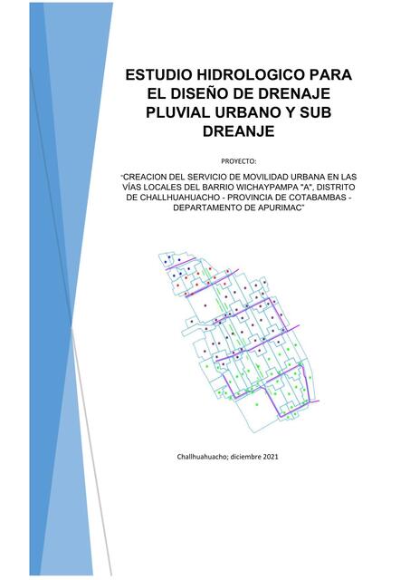 ESTUDIO HIDROLOGIA WA | Roger Labra Llano | uDocz