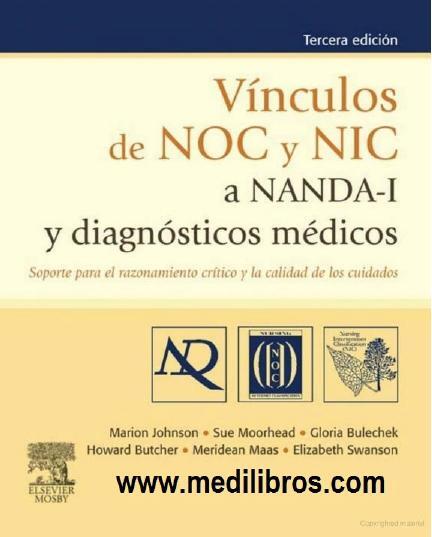 Johnson LIBRO 3a ed Vinculos de NOC y NIC a NANDA | Madelon Barboza ...