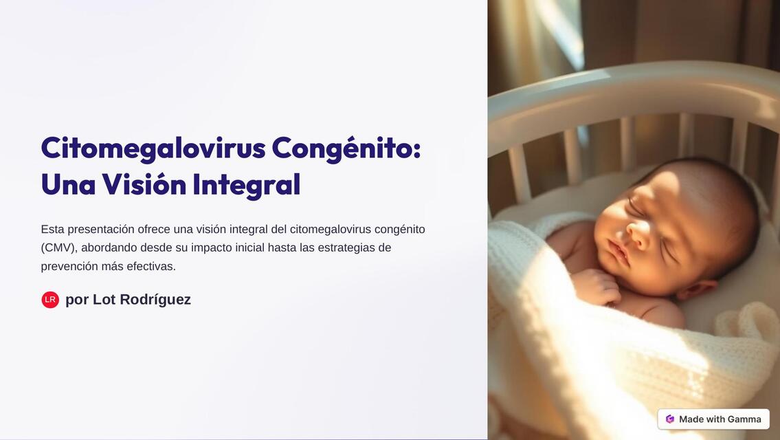 Flashcards de Citomegalovirus Congenito Una Vision Integral | Por ...