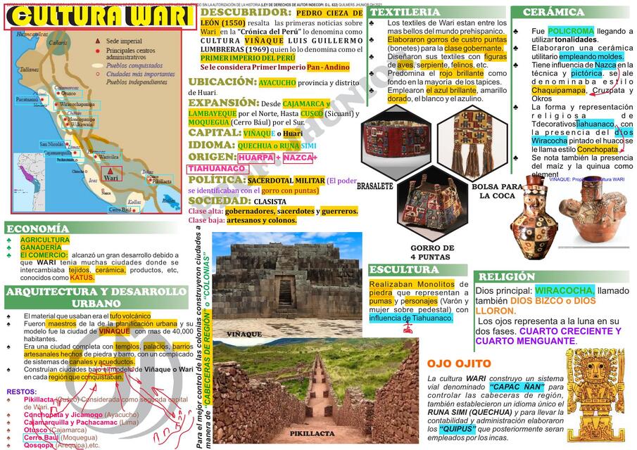 CULTURA WARI | INGA SOTO Ariana Yamile | uDocz