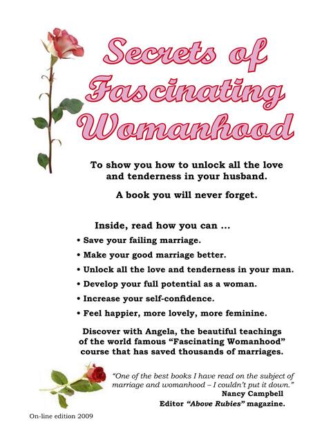secrets of fascinating womanhood | Aless | uDocz