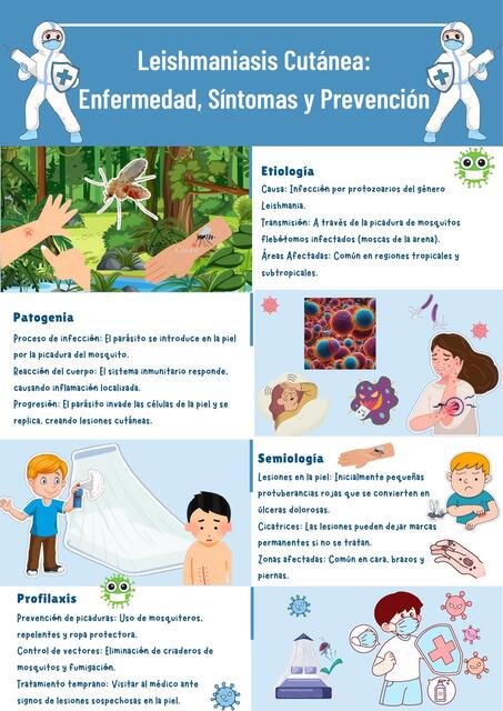 INFOGRAFIA "Leishmaniasis Cutánea: Enfermedad, Síntomas y Prevención ...