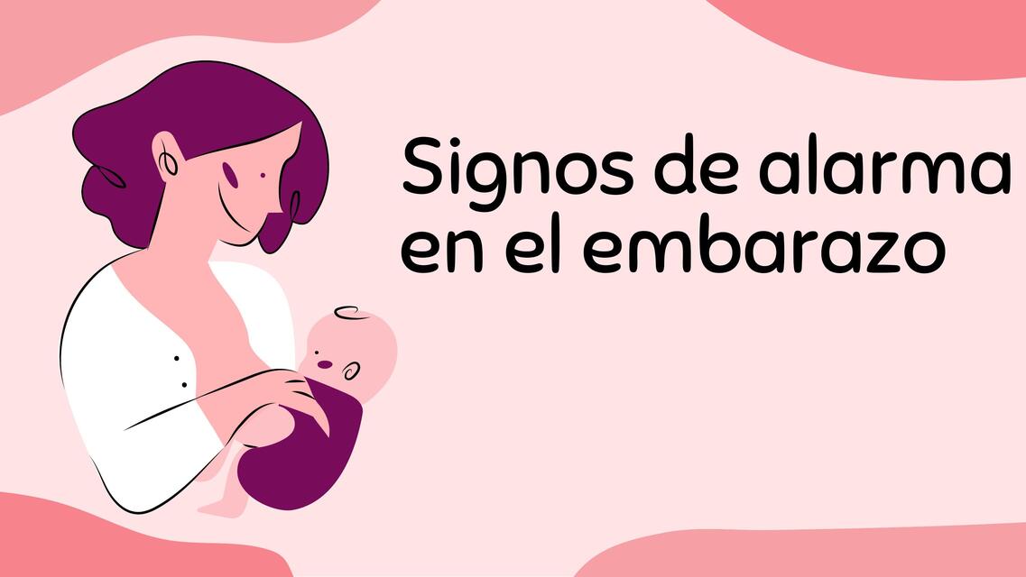 Signos De Alarma En El Embarazo Yusely Dayuma Cjuiro Peña Udocz