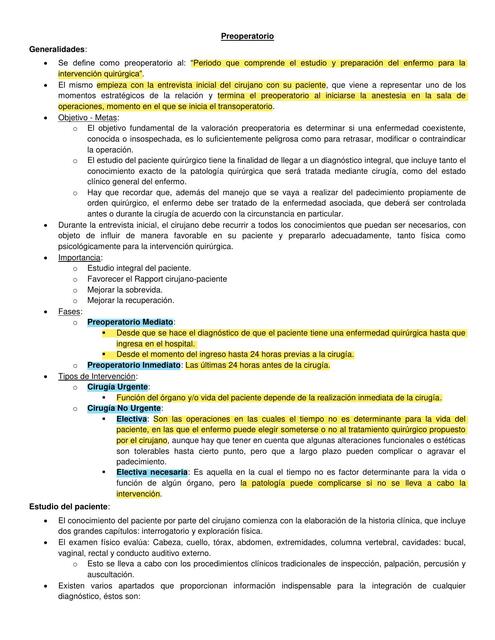 Preoperatorio | SOFIA | uDocz