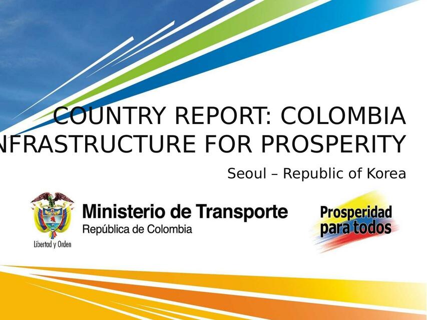 Colombia Country Report | Jaimito Perez | uDocz