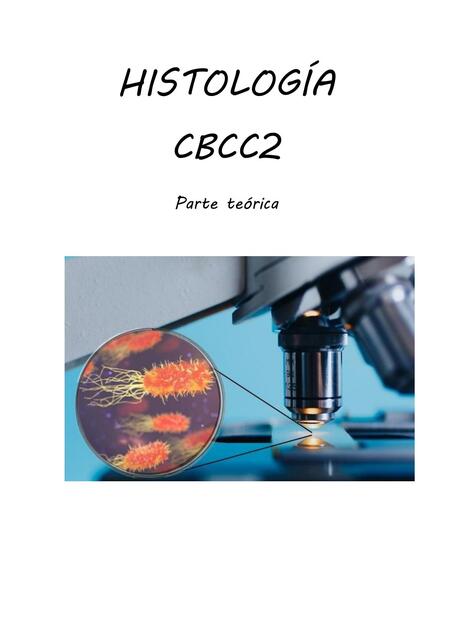 TEÓRICOS LIBRO Histología CBCC2 | santiago | uDocz