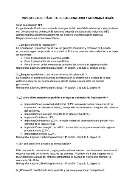 INVESTIGUES PRÁCTICA DE LABORATORIO 1 MICROANATOMia | Gabby Floress | uDocz