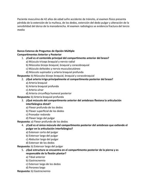 Banqueo Anato Teórico V | Arturo | uDocz