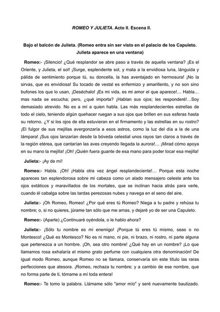romeo y julieta acto iiescena ii 1 | 3C17. Valerit Sherly | uDocz