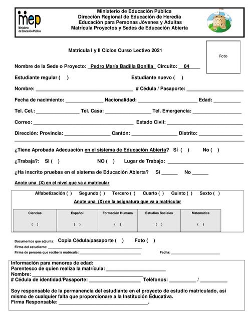 Sede Pedro María docx | Paola | uDocz