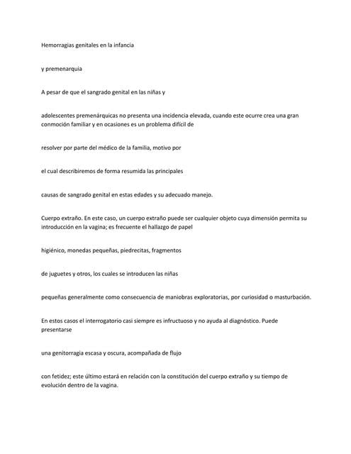 Hemorragias gen | Amanda Naranjo Verano | uDocz