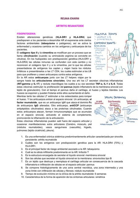REUMA ENARM | Jack Fajardo | uDocz