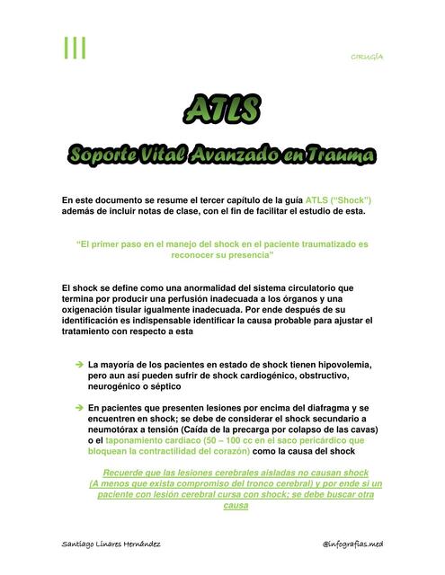 ATLS Shock | Santiago | uDocz
