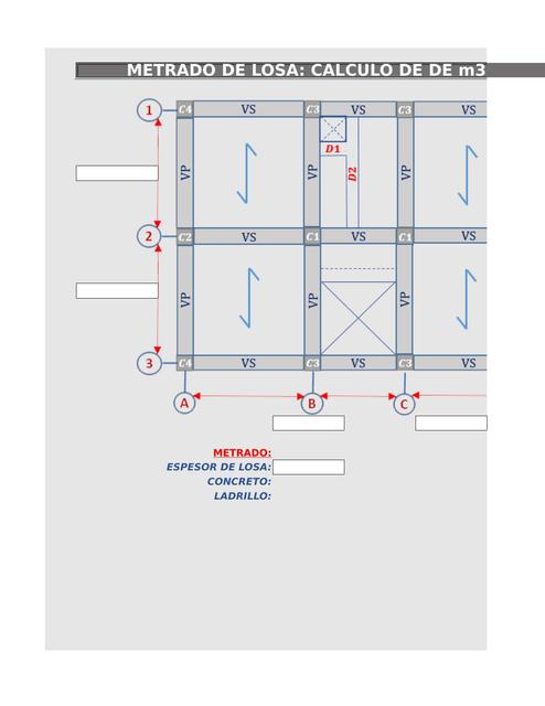 Metrado de Losa | jairo martell | uDocz