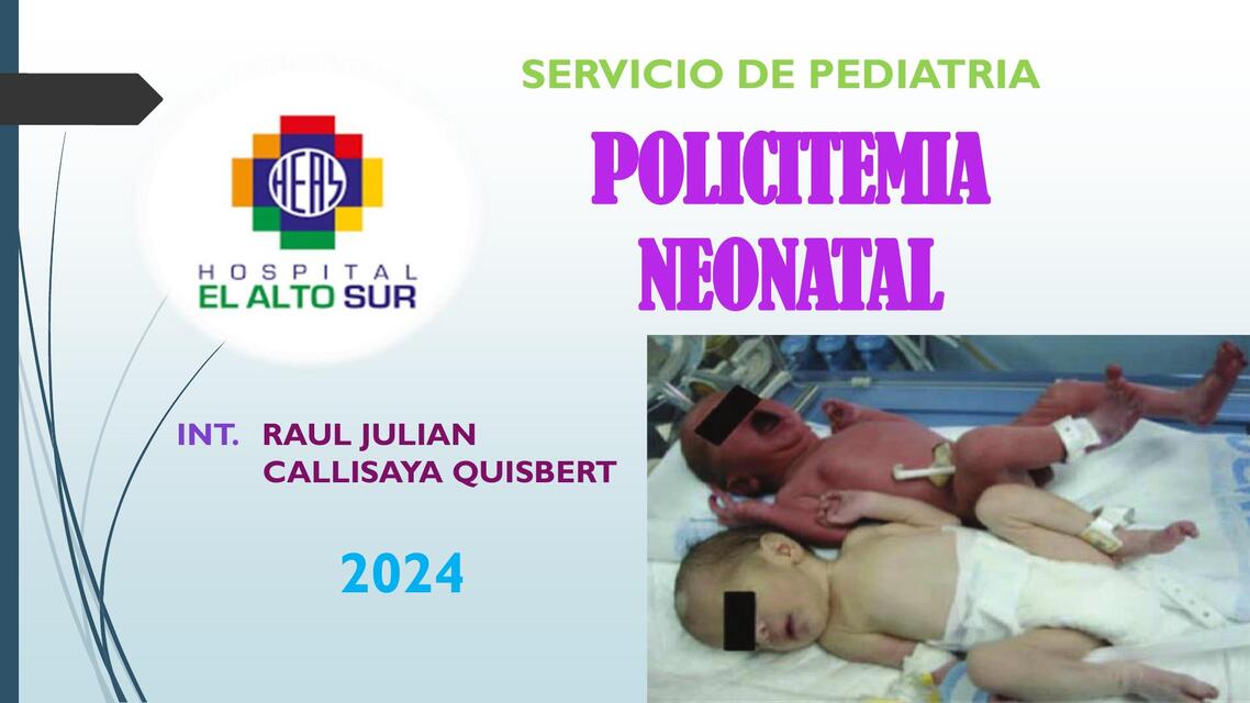Policitemia neonatal | Yulisa Raquel Asistiri Velarde | uDocz