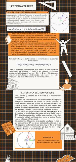 CALCULO 1 LEY DE HAVERSINE | Monitoring 24 7 | uDocz