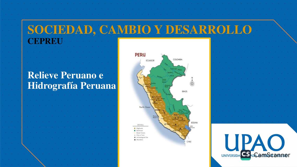 GEOGRAFÍA geomorfología e hidrografía peruana | uDocz