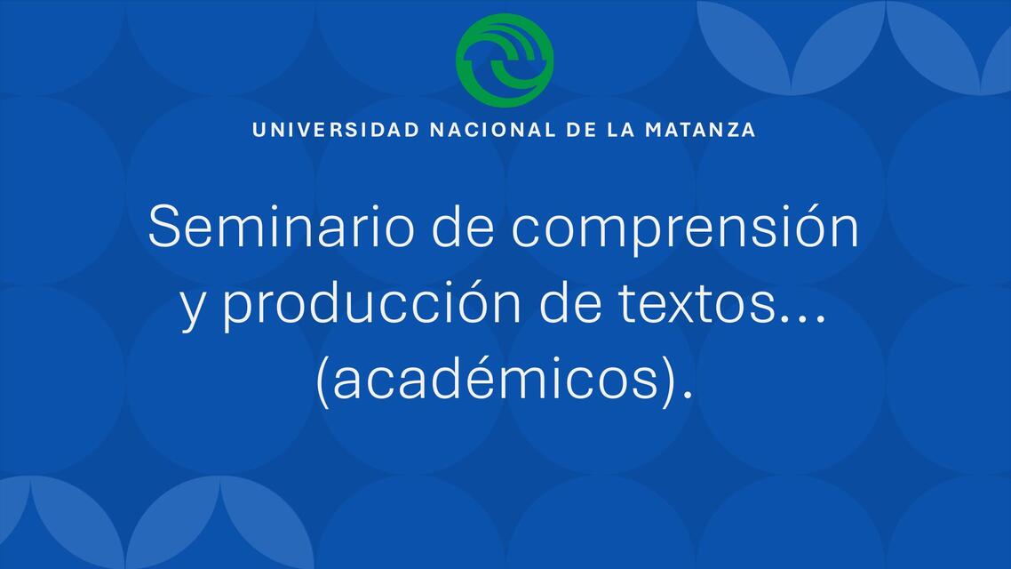 Seminario Clase 1 Presentacion Modulo 1 Y 2 1 Mailen Udocz