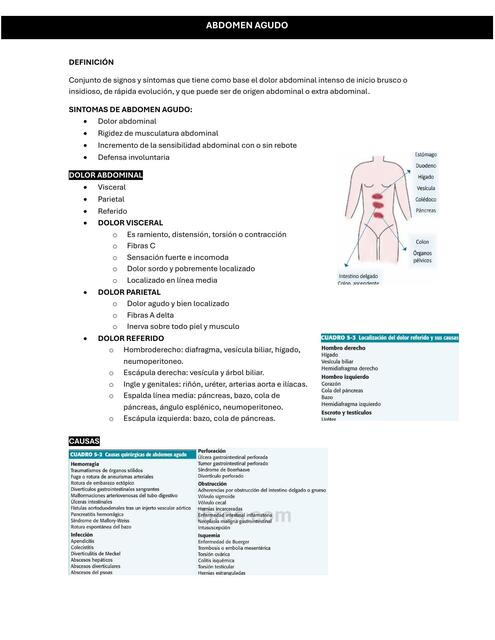ABDOMEN AGUDO COO | CarinaMed | uDocz