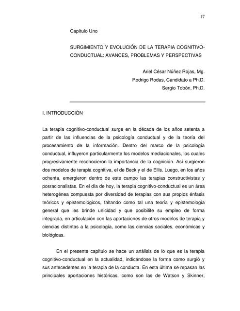 Capítulo I Surgimiento Y Evolución De La Terapia Cognitiva 0386