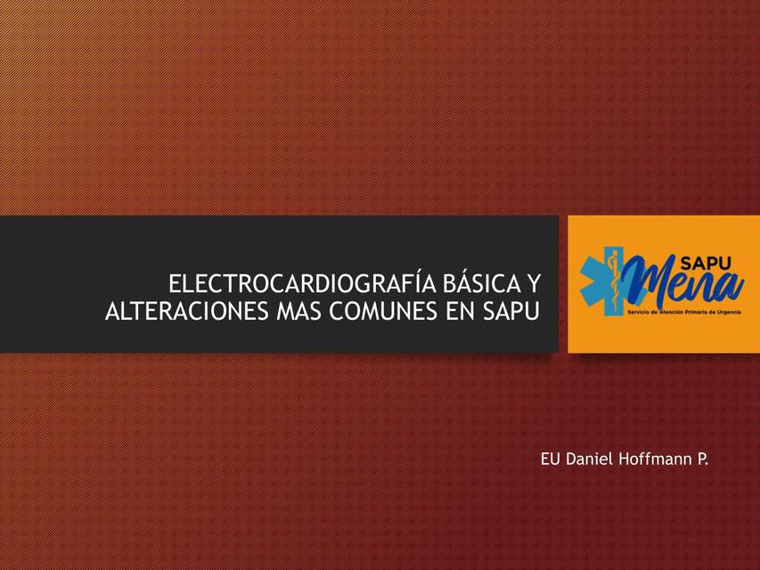02 ELECTROCARDIOGRAFIA BASICA ACLS PARA CMV | Dani | uDocz