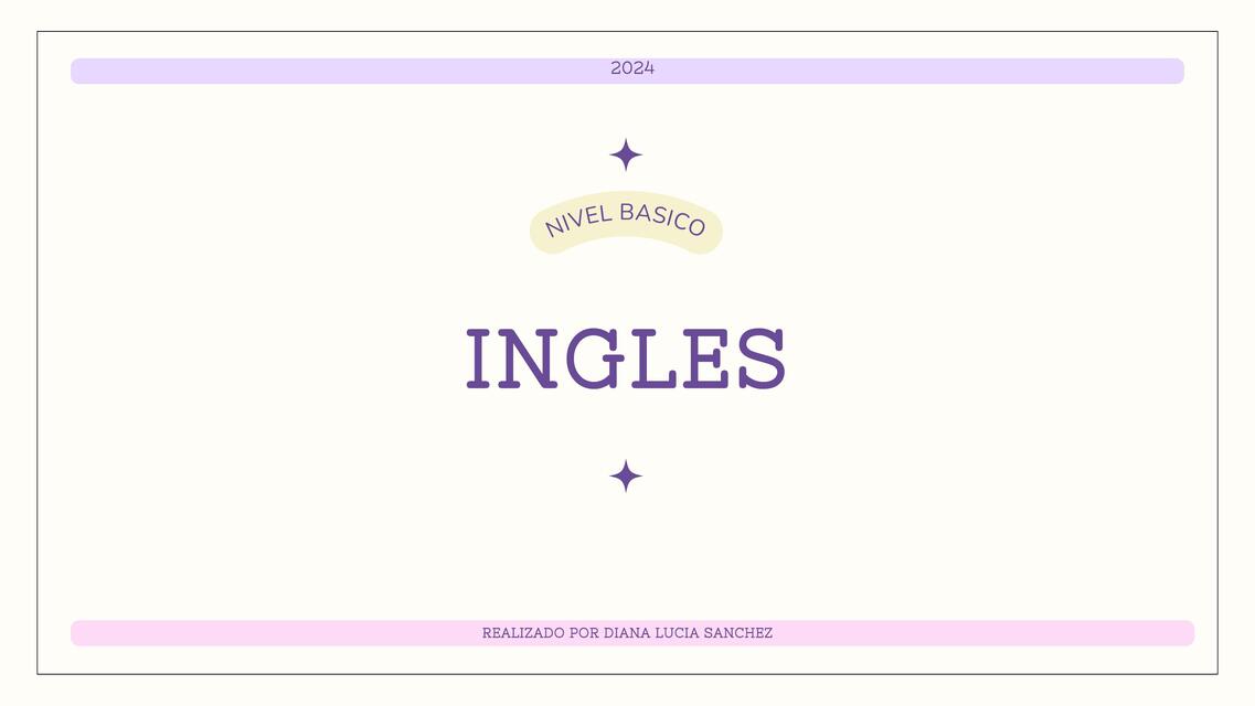 Ingles A1 | Diana | uDocz