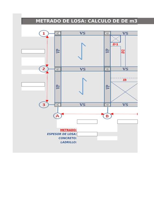 Metrado de Losa | Luis Coico | uDocz