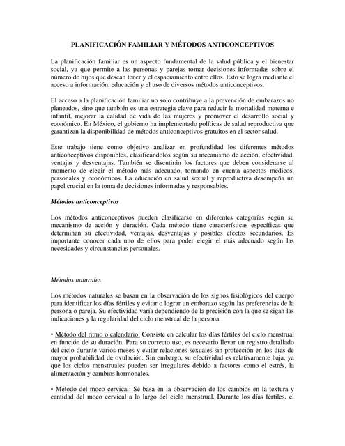 Trabajo Plan Fam | Eunice Gallegos | uDocz