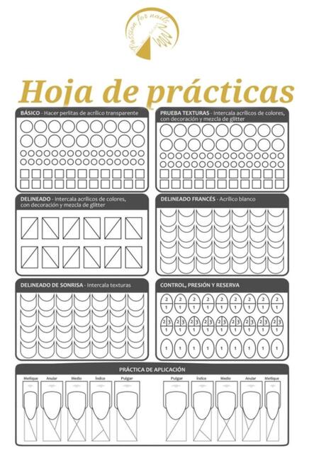 plantillas control de perla Passion for nails | Iznayana | uDocz