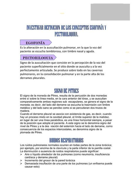 Egofonia y pectoriloquia | Marisol Muñoz Gonzalez | uDocz