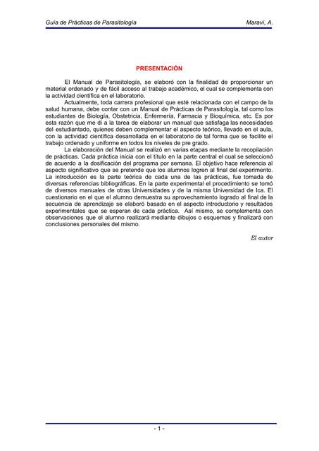 Flashcards de Manual de Parasitología 1 | Por Jefferson | uDocz