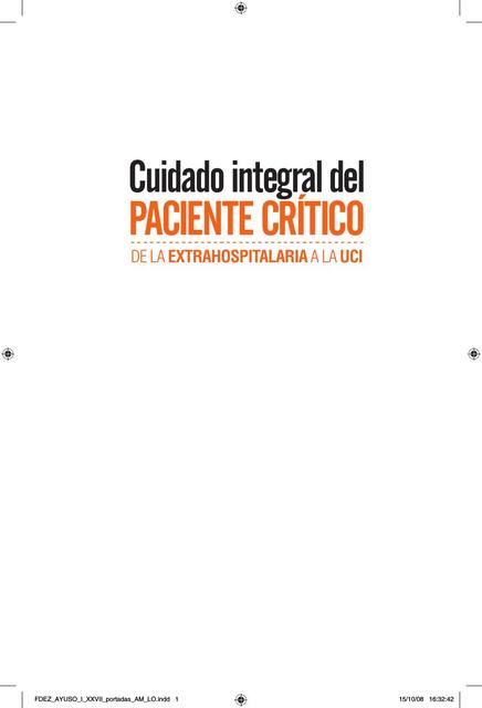 Cuidado integral del paciente critico | Todo de Medicina | uDocz