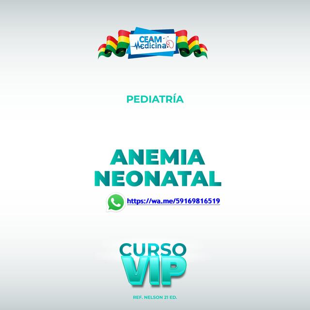 Anemia neonatal | luis | uDocz