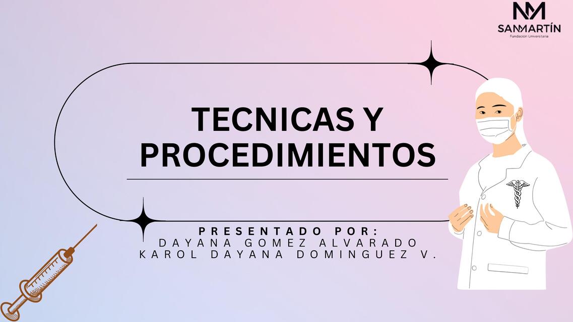 TECNICAS Y PROCEDIMIENTO pdf | Dayana G. | uDocz