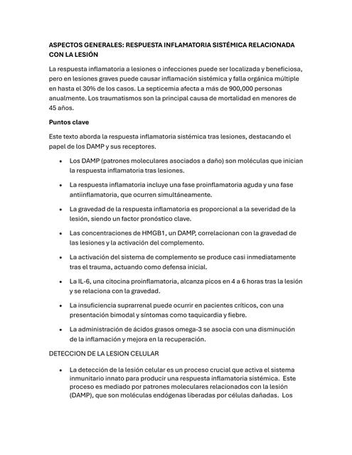 Lesion y metabolismo | amanda | uDocz