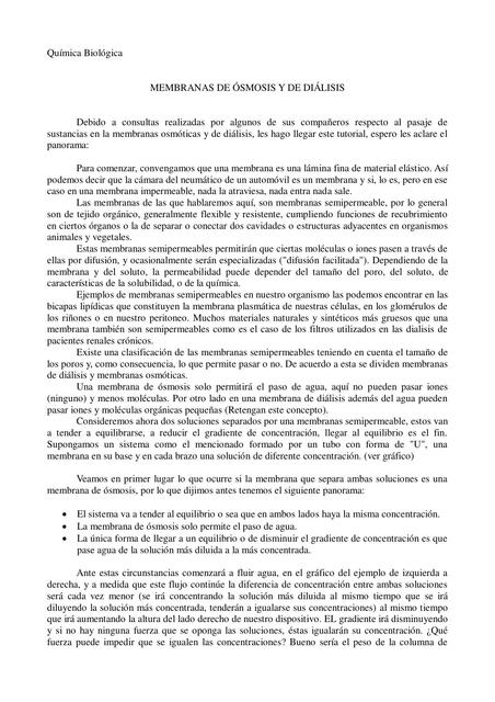 3 smosis y di lisis | cata | uDocz