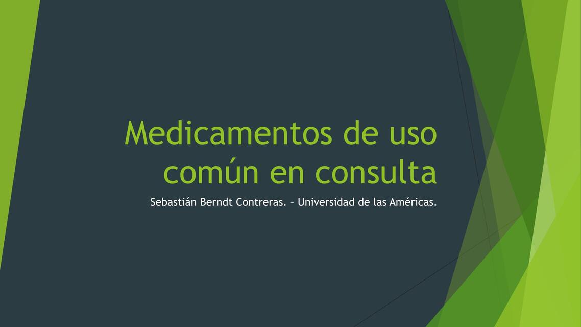 Flashcards de Medicamentos de uso común en consulta Autoguardado | Por ...