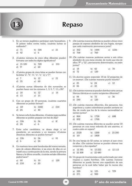 Repaso | Mcs | uDocz