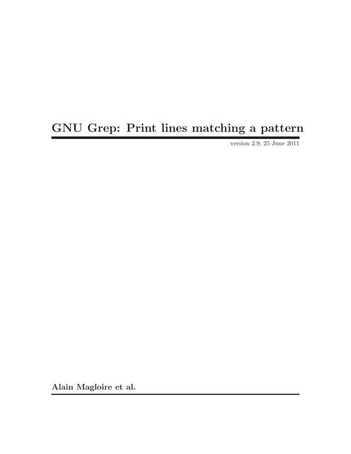 grep | DANIEL | uDocz