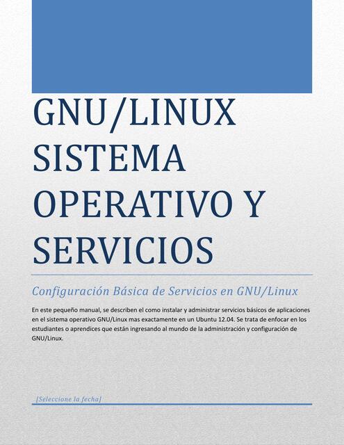 Linux sistema operativo y servicios | DANIEL | uDocz
